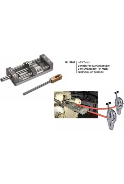 Sealux Çift Istasyon Kumadası Için L-23 Terazi