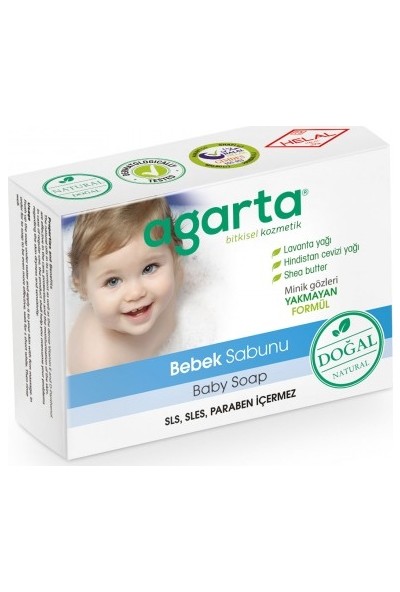 Agarta Bebek Sabunu Doğal 150 gr Agarta Agarta Bebek Sabunu Doğal 150 gr Agarta