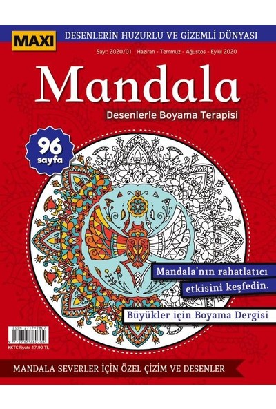 Maxi Mandala Çizgilerle Boyama Terapisi 2020/01 Maxi Mandala Çizgilerle Boyama Terapisi 2020/01