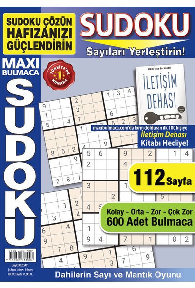 Maxi Bulmaca Sudoku Maxi Bulmaca Sudoku