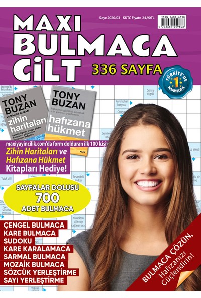 Maxi Bulmaca Cilt 2020/03
