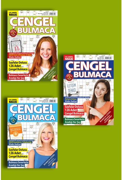 MAXİ Çengel Bulmaca Set-5 Kitap-630 Adet Çengel Bulmaca MAXİ Çengel Bulmaca Set-5 Kitap-630 Adet Çengel Bulmaca