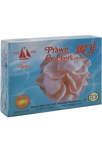 FAN Karides Cipsi Kraker Pembe 227 gr x3'lü