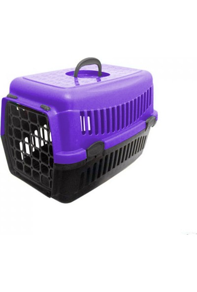 Trixie Plastik Kedi Köpek Taşıma Çantası 32,5 / 48 cm Mor