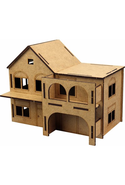 Alsa 3D Ahşap Maket Asmalı Konak Alsa 3D Ahşap Maket Asmalı Konak