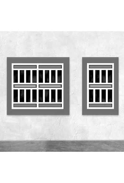 Eshel Modern Kapı Seti C 1-50 Ölçek 2'li