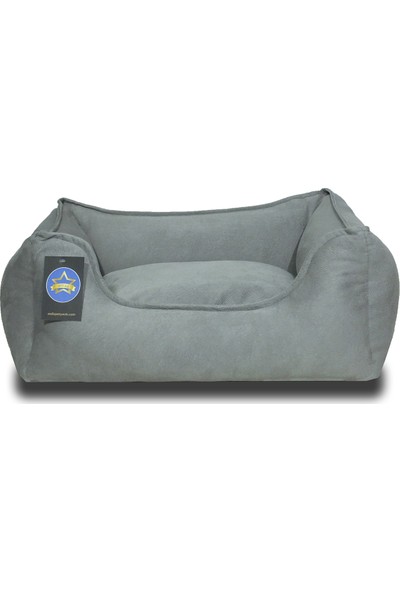 Stella Yıkanabilir Fermuarlı Köpek Yatağı 50 x 40 x 10 cm Gri Stella Yıkanabilir Fermuarlı Köpek Yatağı 50 x 40 x 10 cm Gri