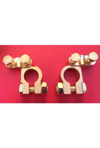 Saral Sarı Akü Kutup Başı 1 Takım Standart T Saral Sarı Akü Kutup Başı 1 Takım Standart T