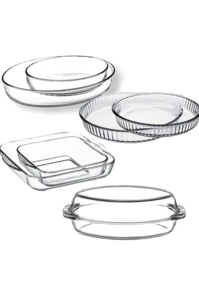 Paşabahçe Borcam Çeyiz Seti 8 Parça Paşabahçe Borcam Çeyiz Seti 8 Parça