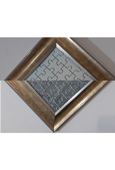 Deritel 1000 Parça Puzzle Çerçeveci Light Altın 48 * 68 cm
