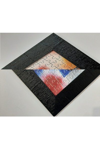 Deritel 1500 Parça Puzzle Çerçevesi Siyah 85 * 60 cm Deritel 1500 Parça Puzzle Çerçevesi Siyah 85 * 60 cm