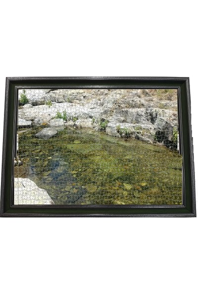 Deritel 500 Parça Puzzle Çerçevesi Yesil 34 * 48 cm
