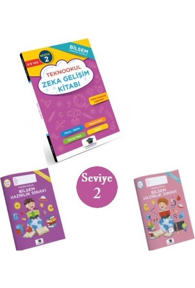 Teknookul Bilsem Hazırlık 2. Seviye 6-9 Yaş Teknookul Bilsem Hazırlık 2. Seviye 6-9 Yaş