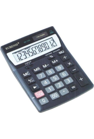 Rubenis Sb-1500 12 Hane Hesap Makinesi