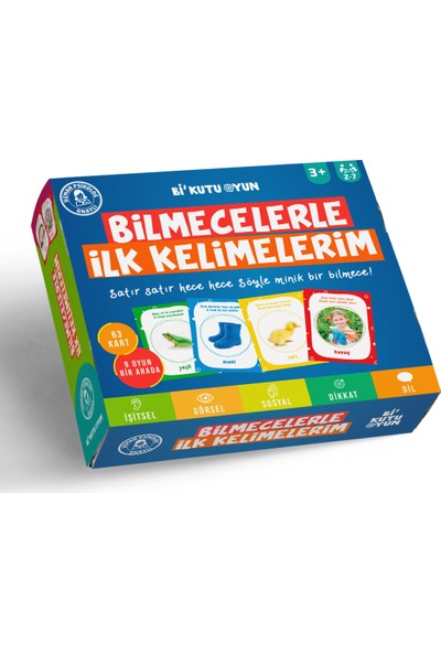 Bilmecelerle İlk Kelimelerim