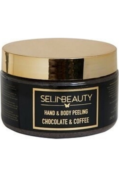Selin Beauty Çikolata - Kahve El & Vücut Peeling