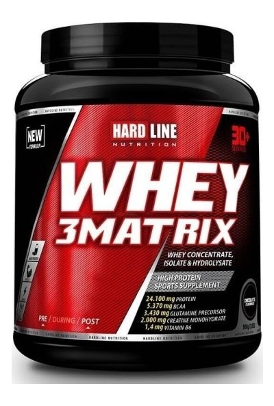 Hardlıne Whey 3matrıx 908 gr Çilek Aromalı Hardlıne Whey 3matrıx 908 gr Çilek Aromalı
