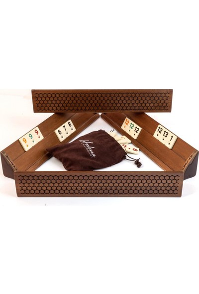 Helena Wood Art Petek Ahşap V İp Düz Okey Helena Wood Art Petek Ahşap V İp Düz Okey