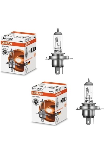 Osram H4 12V 60/55W Far Ampulü - 2 Adet