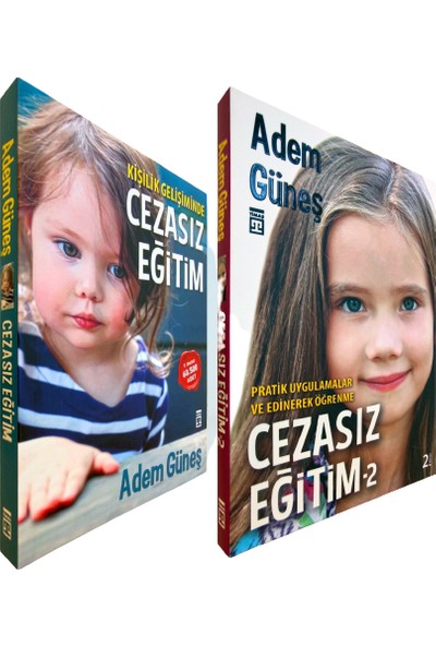 Cezası Eğitim 1 - Cezasız Eğitim 2 - Iki Kitap Set - Adem Güneş