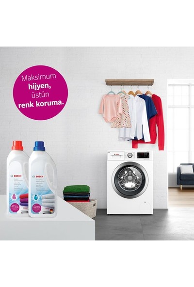 Bosch Renkli ve Beyazlar Için Çamaşır Deterjanı 1,25 Lt x 2 Bosch Renkli ve Beyazlar Için Çamaşır Deterjanı 1,25 Lt x 2