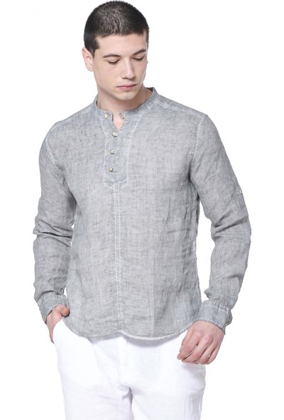 Cekmon Erkek Keten Gömlek Cekmon Erkek Keten Gömlek