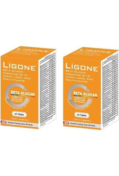 Ligone Beta Glucan 60 Kapsül 2 Adet