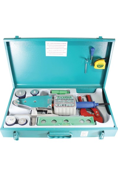 Candan Plastik Boru Kaynak Makinesi Seti