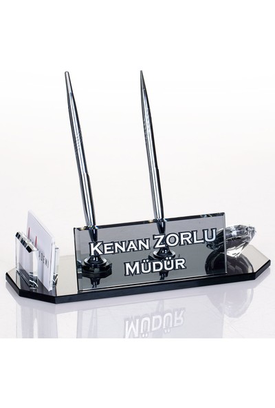 İsimlik Sepeti Kişiye Özel Arma Kristal Masa İsimliği Ofis Masaüstü İsimlik - Gümüş İsimlik Sepeti Kişiye Özel Arma Kristal Masa İsimliği Ofis Masaüstü İsimlik - Gümüş