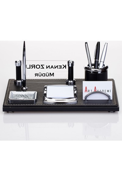 İsimlik Sepeti Art Masa İsimlik Seti Deri Ofis Masa İsimliği İsimlik Sepeti Art Masa İsimlik Seti Deri Ofis Masa İsimliği