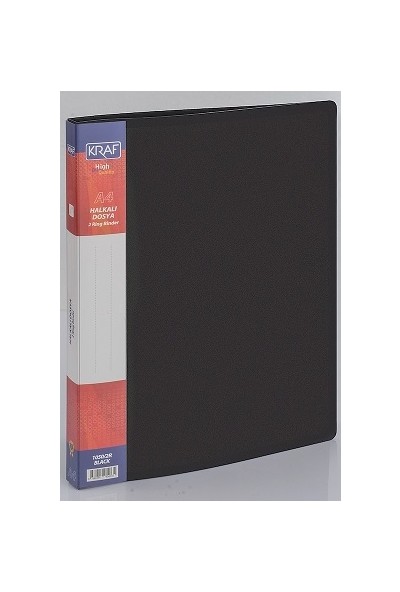 Kraf Halkalı Dosya 2 Halka Siyah