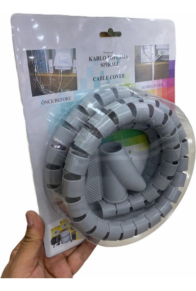 Mutlusan Kablo Toplama Spirali (1.5mt Vakumlu Ambalaj)