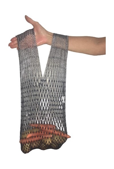 Mnsr Pazar - Alışveriş Filesi - Çantası - Siyah 2 'li Mnsr Pazar - Alışveriş Filesi - Çantası - Siyah 2 'li