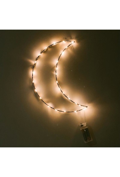 Aleda Ay Işıklı Duvar Dekoru