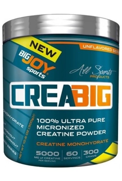 Bigjoy Sports Crea Big Micronized Creatine Powder 300 gr Bigjoy Sports Crea Big Micronized Creatine Powder 300 gr
