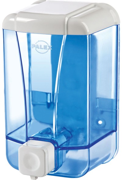 Palex Sıvı Sabun Dispenseri 500 cc Şeffaf Mavi