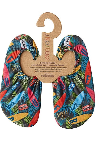 Slipstop Yeşil Unisex Çocuk Deniz Ayakkabısı