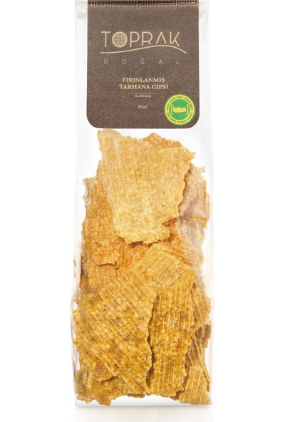 Toprak Doğal Fırınlanmış Tarhana Cipsi 80 gr