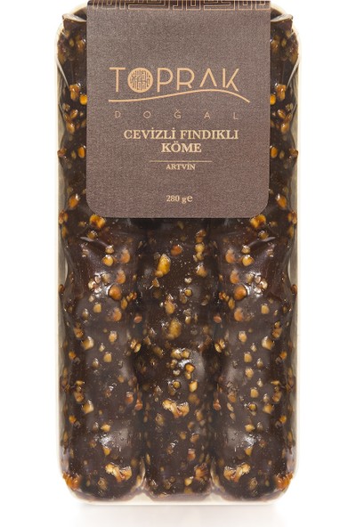Toprak Doğal Cevizli Fındıklı Köme 280 gr