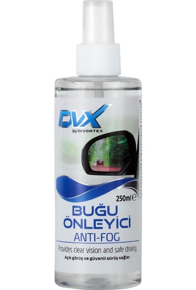Divortex Buğu Önleyici Sprey - Anti Fog Spray 250 ml.