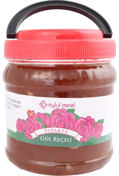 Eylül Minel Isparta Gül Reçeli Boyasız 1,4 kg