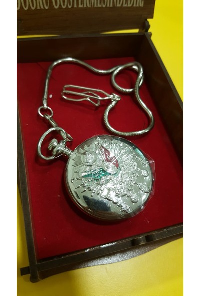 Denacci Köstekli Cep Saati Osmanlı Kabartmalı