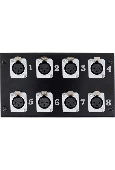 Provoice PC8 8 Kanal Multicore Kablolu Hazır Stage Box 20Mt Provoice PC8 8 Kanal Multicore Kablolu Hazır Stage Box 20Mt
