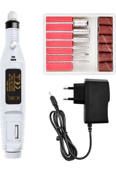 Mozıur ZS-100 Elektrikli Tırnak Törpüsü Beyaz