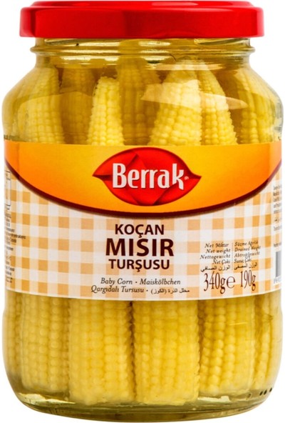 Berrak Mısır Koçan Turşuşu 370 ml X 4 Berrak Mısır Koçan Turşuşu 370 ml X 4