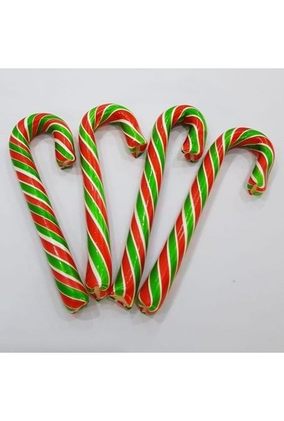 Baston Şeker Yeşil-Kırmızı-Beyaz 23 gr x 10'lu