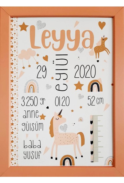 Myfavori Doğum Panosu Bebek Hastane Hediyesi Myfavori Doğum Panosu Bebek Hastane Hediyesi