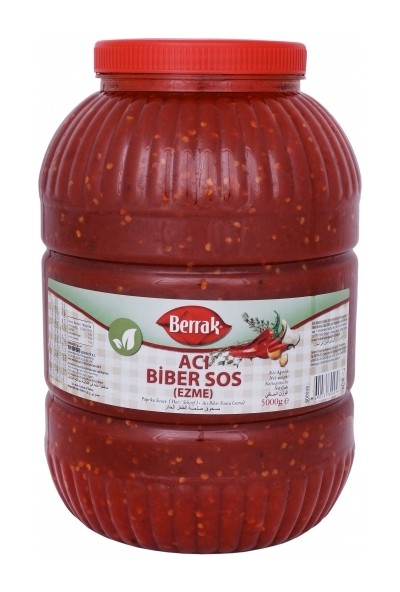 Berrak Acı Biber Sosu 5 kg