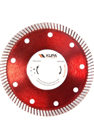 Kupa Hassas Seramik Kesim 115 mm