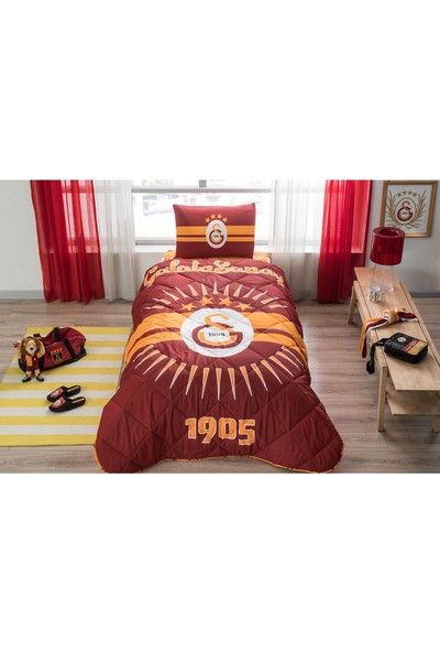 Taç Galatasaray Lisanslı Tek Kişilik Yastık Yorgan Seti